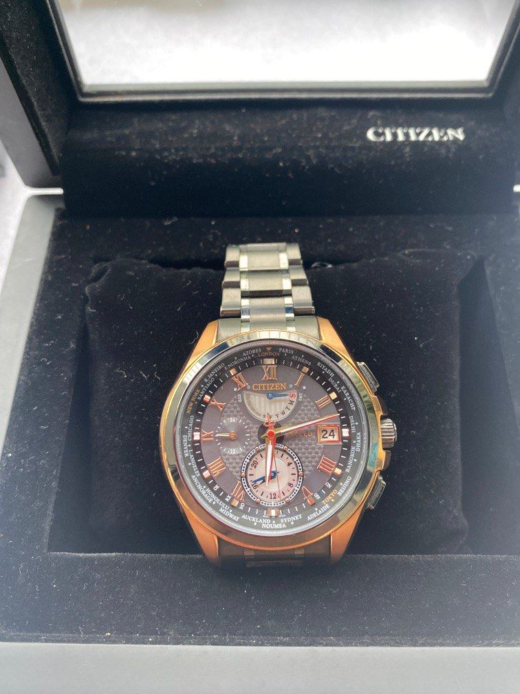 Citizen World Timer Radio Controlled - Limited Edition Watch, Men's ...