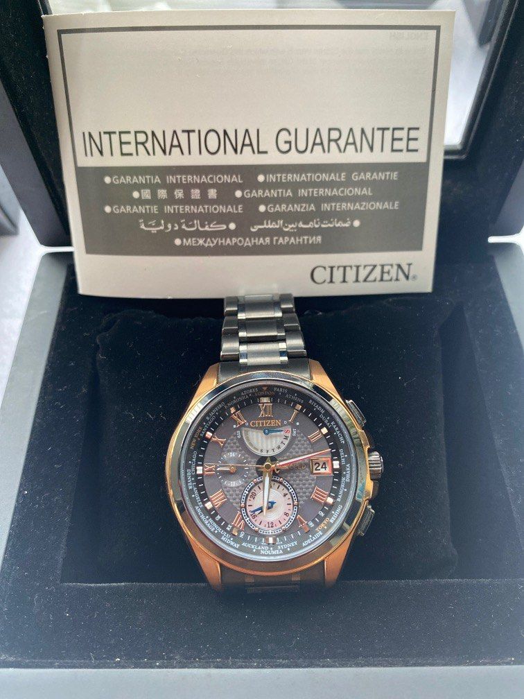 Citizen World Timer Radio Controlled - Limited Edition Watch, Men's ...