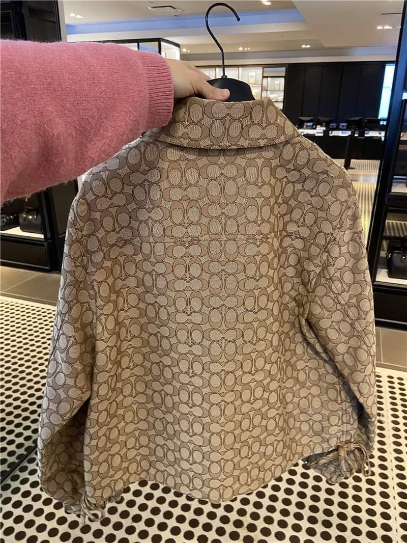 Coach jacket women, Luxury, Apparel on Carousell