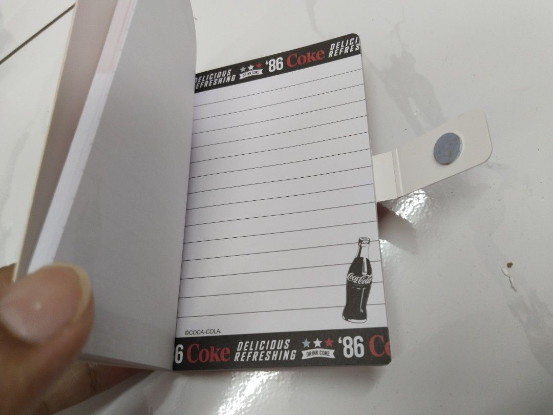 Coca Cola Coke Notebook, Hobbies & Toys, Collectibles & Memorabilia ...