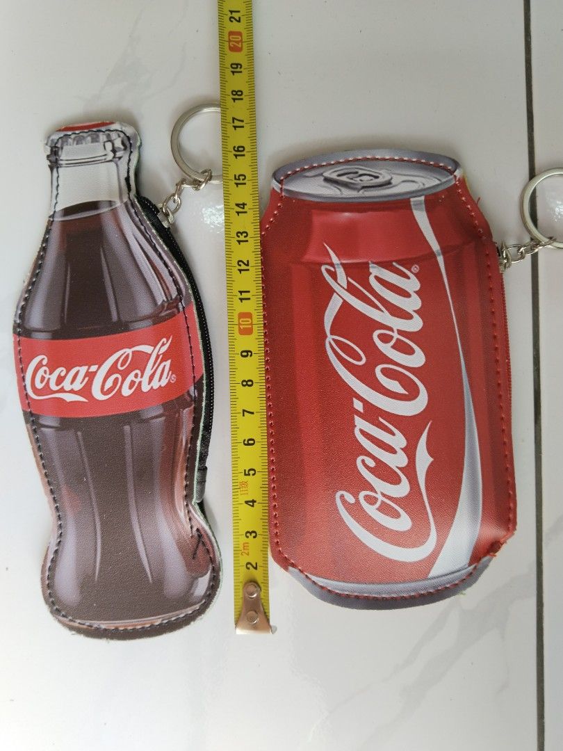 Coca Cola Coke Zipped Coin Purse Keychains, Hobbies & Toys ...