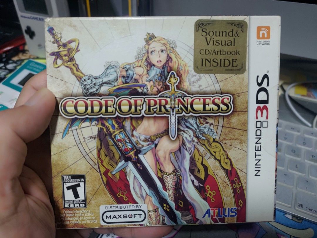 Code Of Princess Nintendo 3DS Atlus Game, Video Gaming, Video Games ...