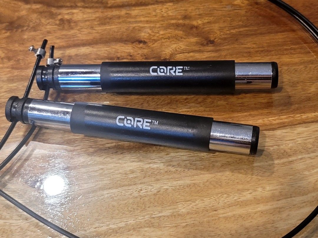 Core Weighted Speed/Jump Rope, Sports Equipment, Exercise & Fitness ...