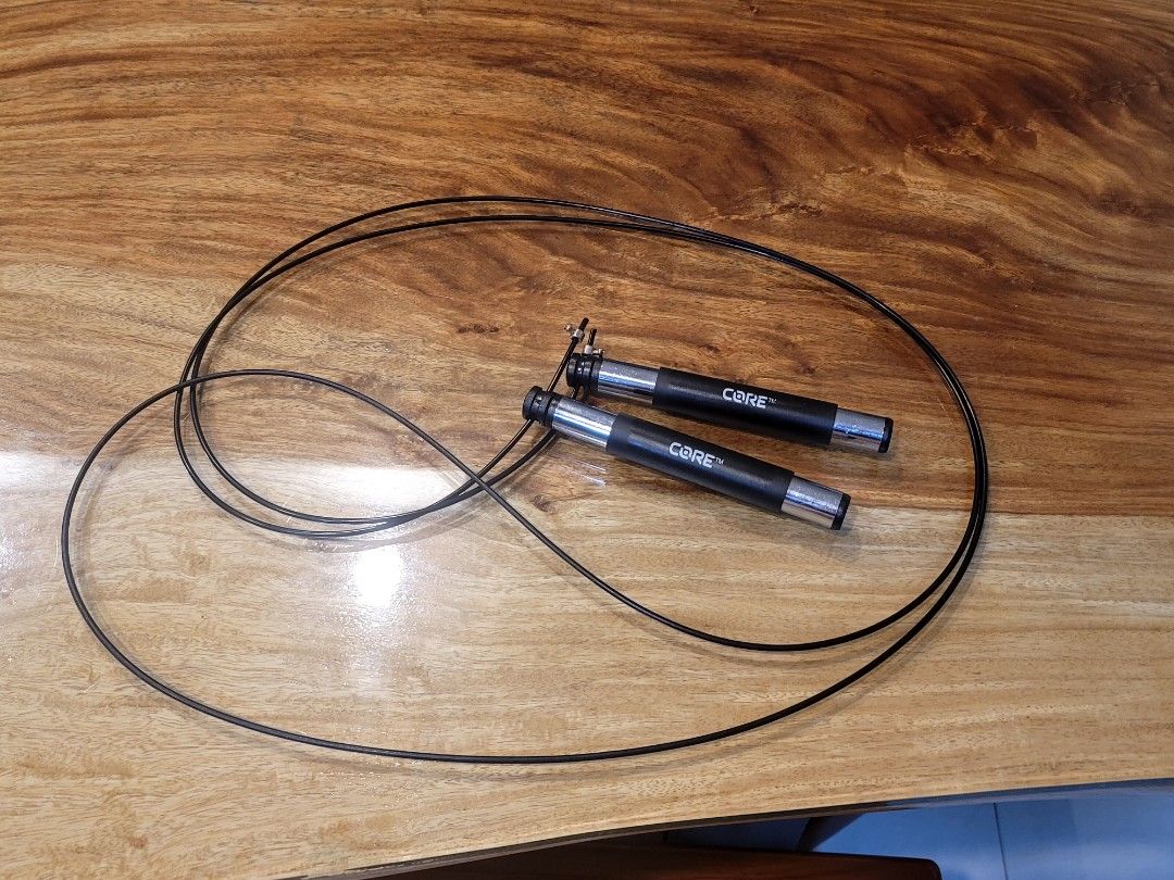 Core Weighted Speed/Jump Rope, Sports Equipment, Exercise & Fitness ...