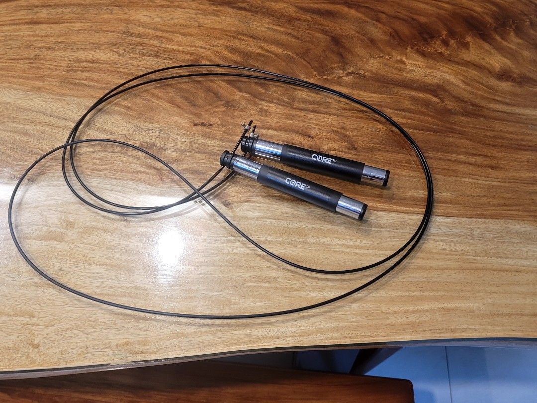 Core Weighted Speed/Jump Rope, Sports Equipment, Exercise & Fitness ...