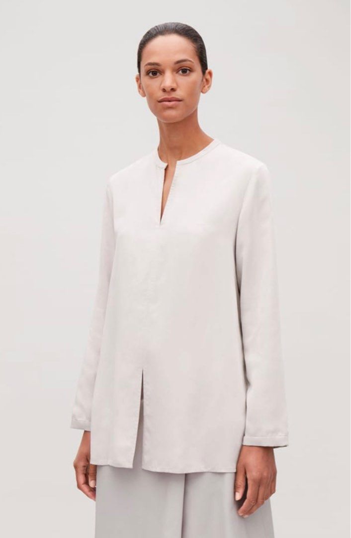 COS Smooth Tunic Top, Women's Fashion, Tops, Longsleeves on Carousell
