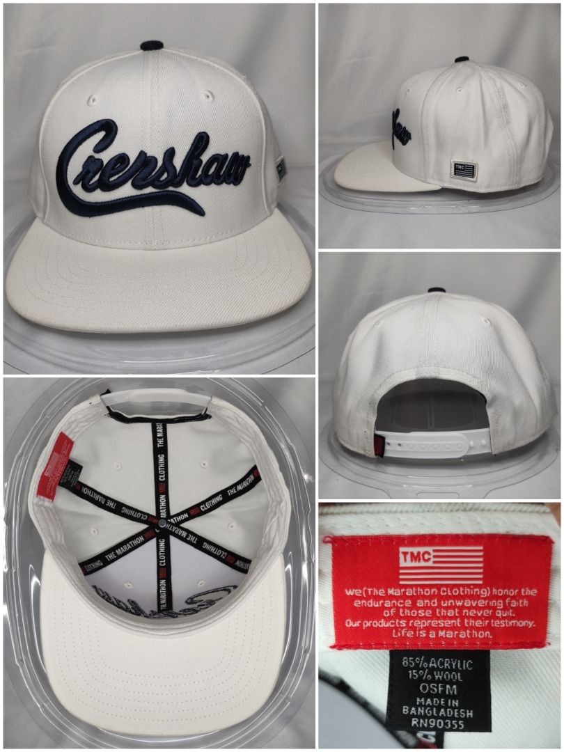 CRENSHAW LIMITED EDITION SNAPBACK - WHITE/NAVY, Men's Fashion, Watches ...