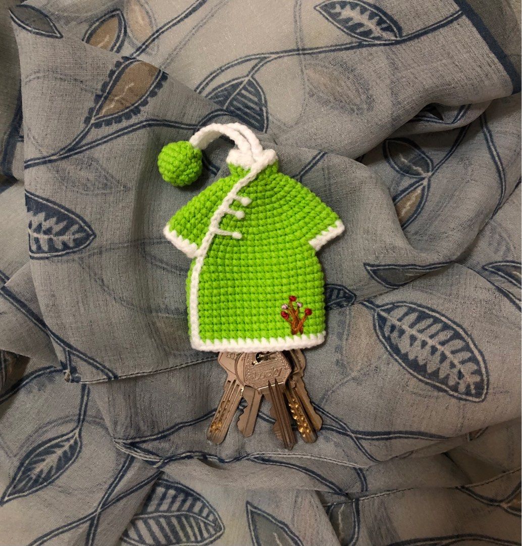 Crochet key holder|keychain|usb holder|handmade, Hobbies & Toys ...