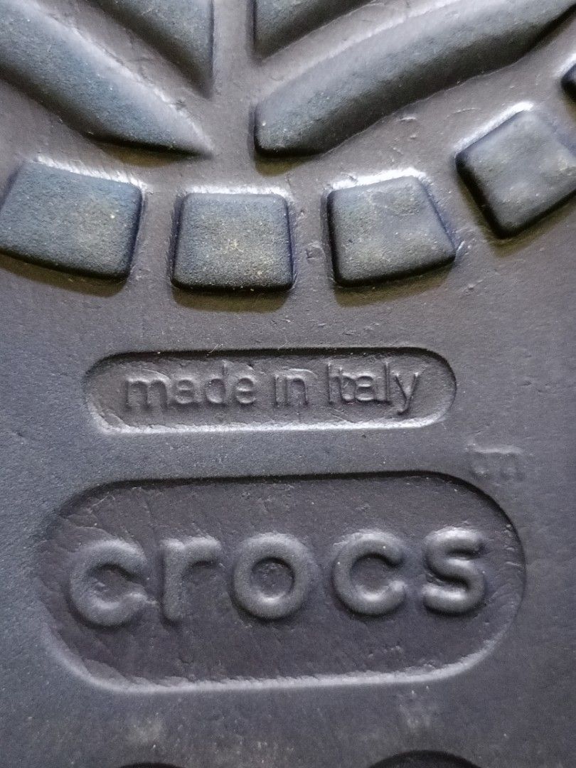 Crocs Made in Italy, Men's Fashion, Footwear, Slippers & Slides on ...