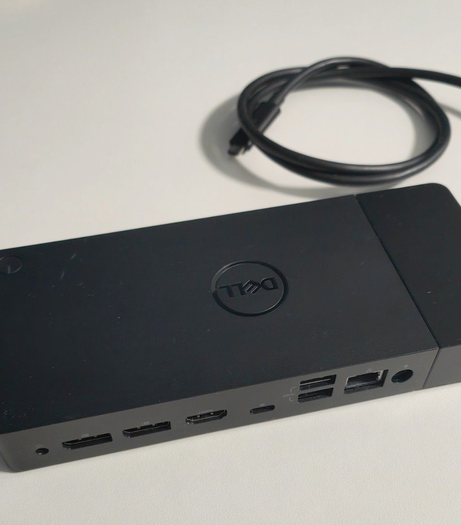 Dell monitor P2317H, Dell K20A docking station + Humanscale arm ...