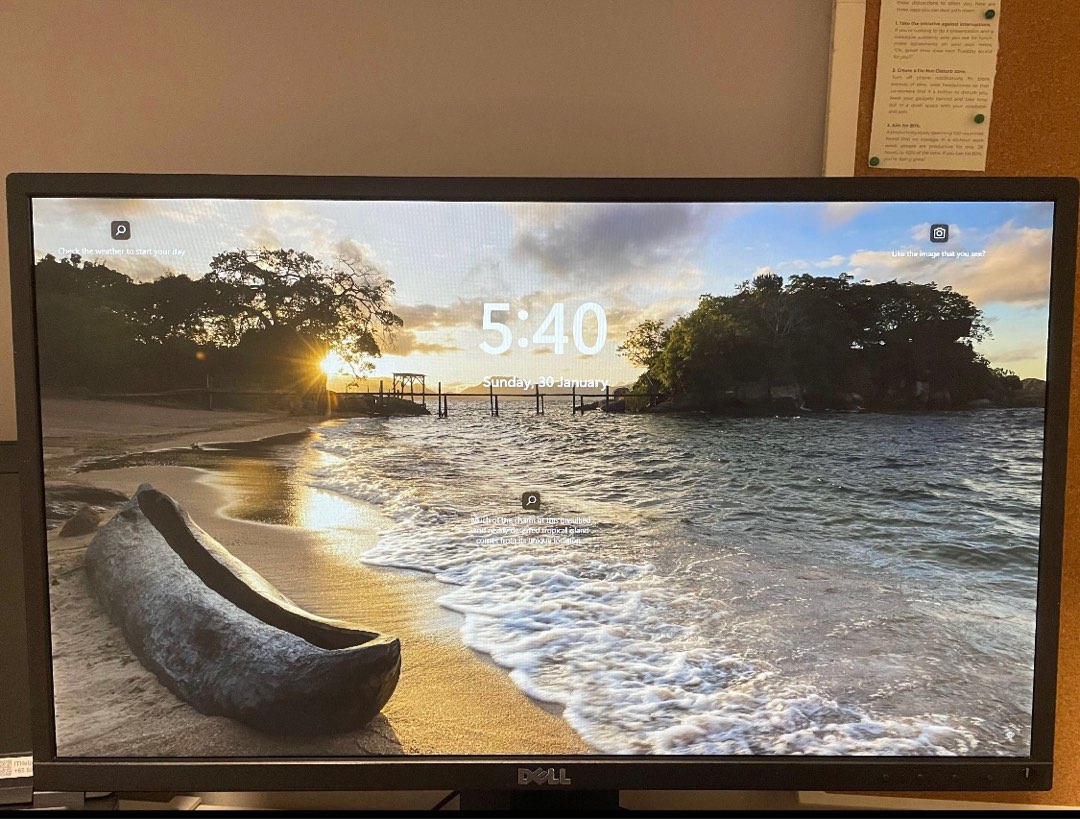 Dell P2417, Computers & Tech, Parts & Accessories, Monitor Screens on ...