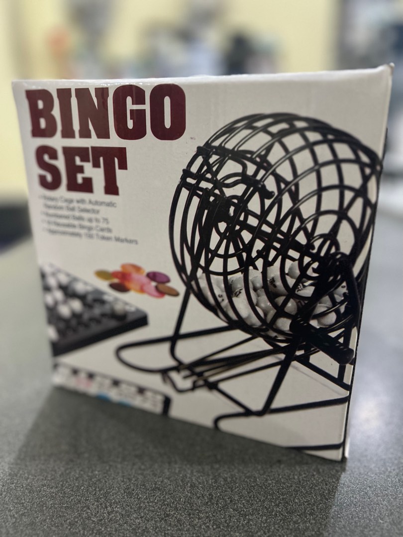Deluxe Bingo Set, Hobbies & Toys, Toys & Games on Carousell