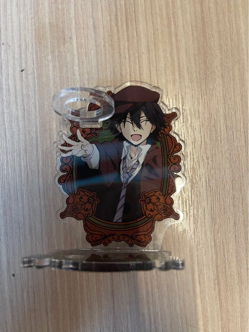 demon slayer enmu figure & ranpo bungo stray dogs acrylic pen holder ...