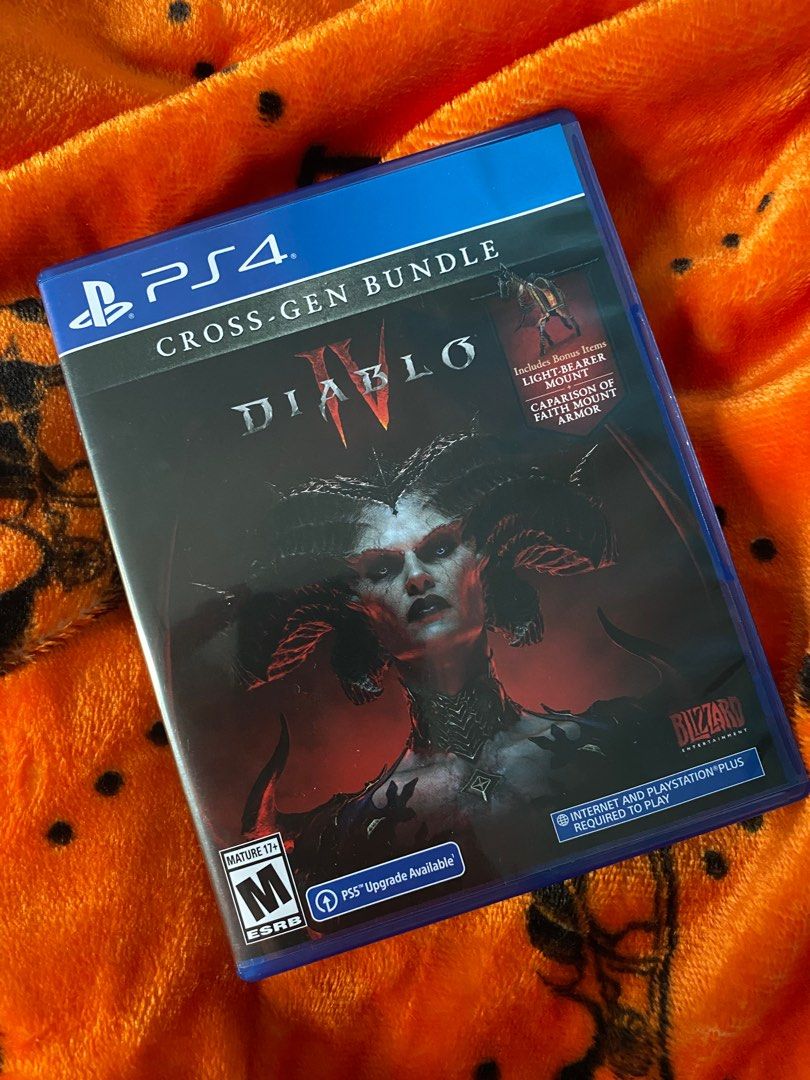 Diablo 4 Ps4 Ps5 Video Gaming Video Games Playstation On Carousell