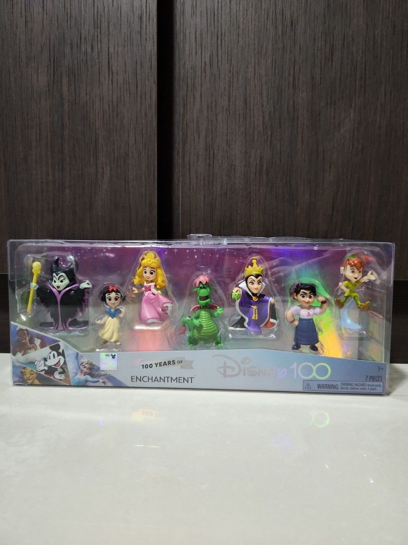 Disney 100 Figurines (set of 7), Hobbies & Toys, Toys & Games on Carousell