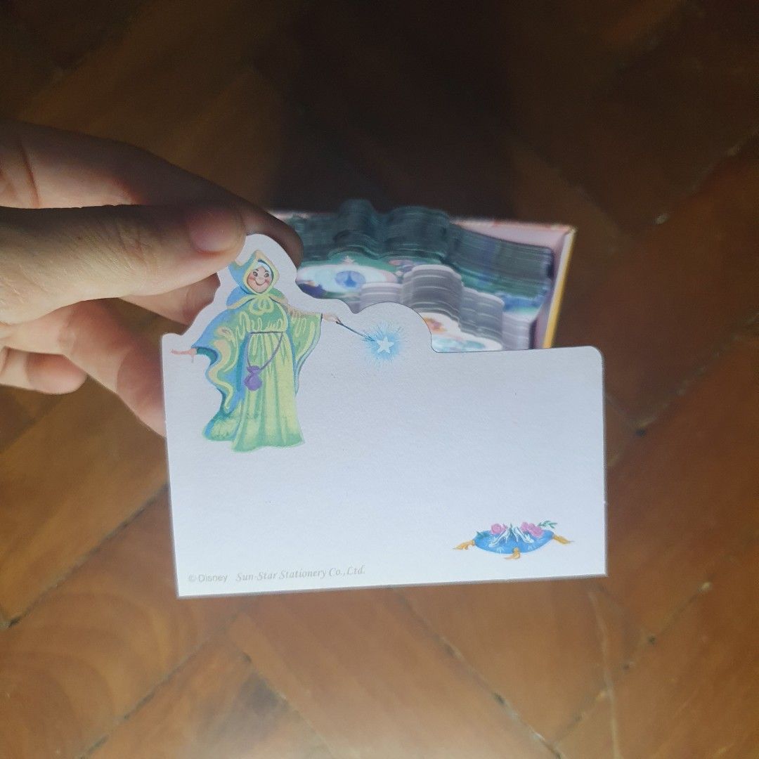 Disney Cinderella Memo Note Cards, Hobbies & Toys, Memorabilia ...