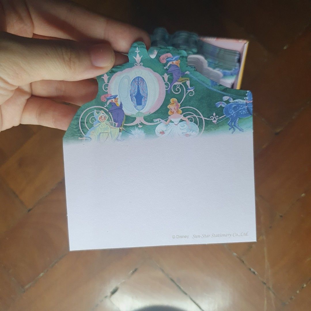 Disney Cinderella Memo Note Cards, Hobbies & Toys, Memorabilia ...