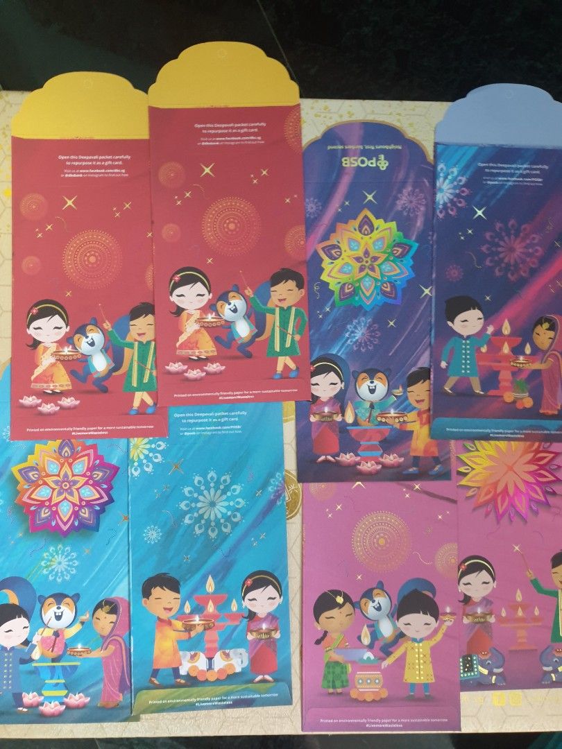 Humterz Diwali Ang Pow Money Envelopes/ Festive Packets, Hobbies & Toys ...