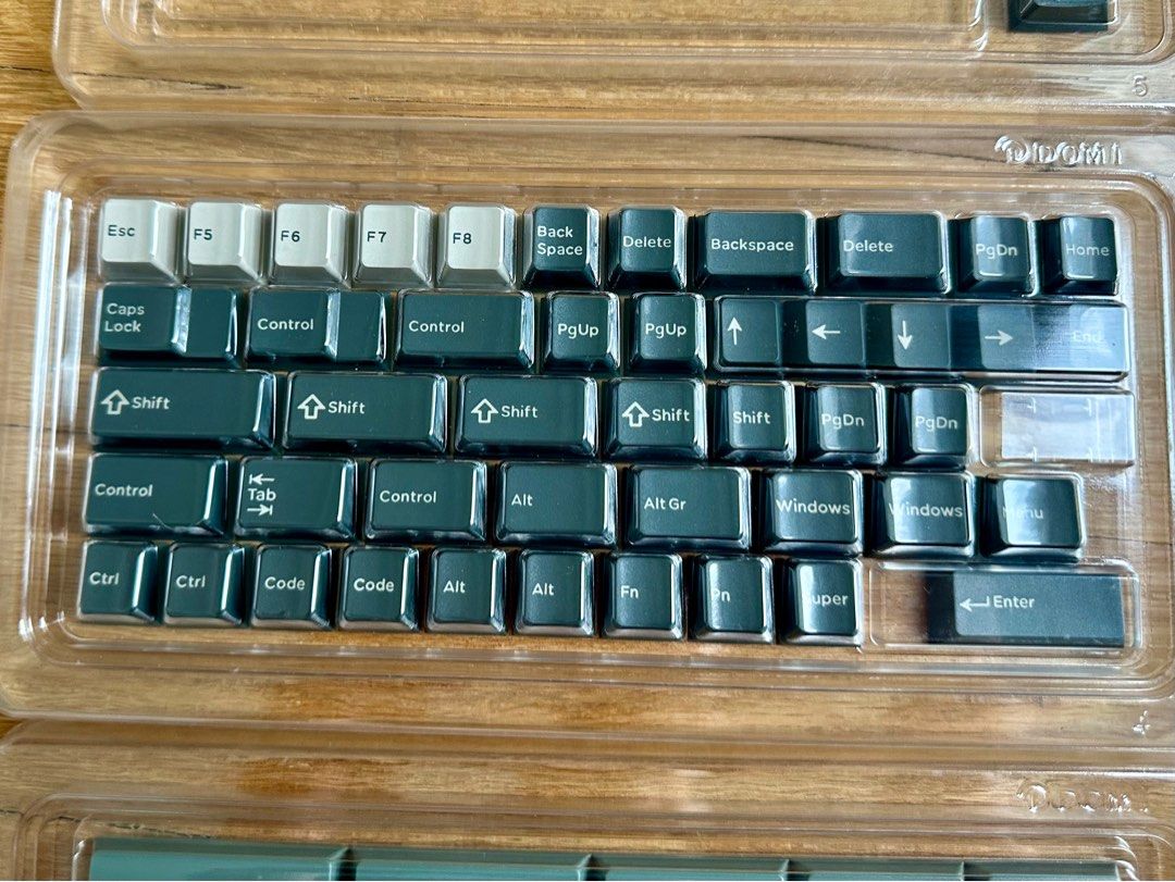 Domikey x iNKY Silent Forest DMK keycaps + novelties gmk, Computers ...