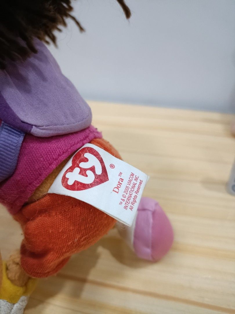 Dora and Boots TY Plush, Hobbies & Toys, Toys & Games on Carousell