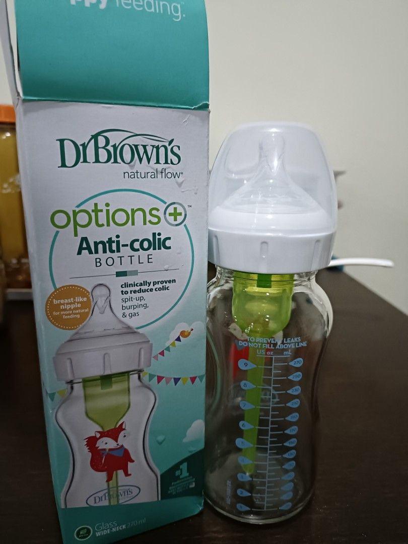 Dr. brown anti colic milk bottle, Babies & Kids, Nursing & Feeding ...