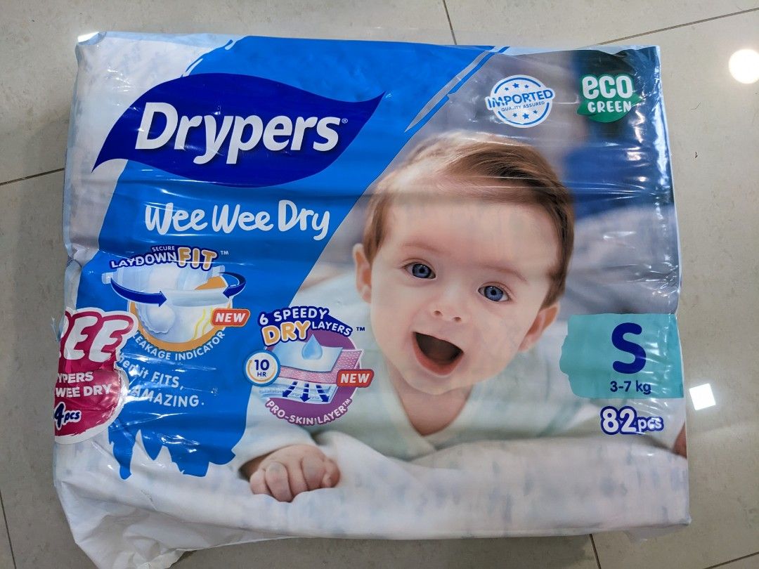 Drypers Wee Wee Dry, Babies & Kids, Bathing & Changing, Diapers & Baby ...