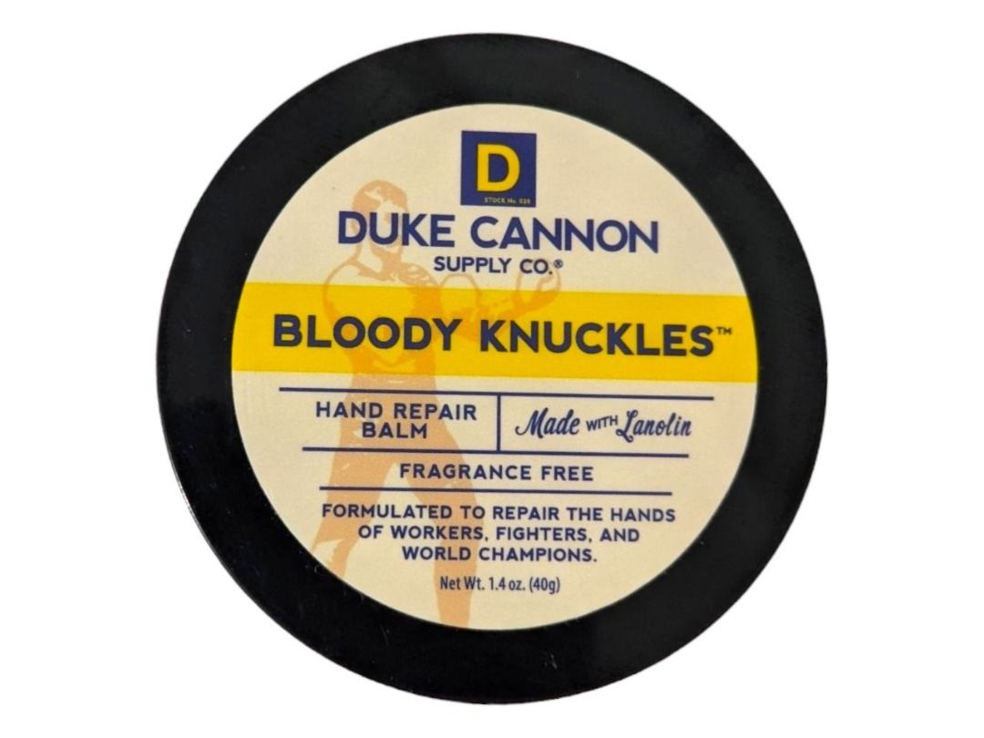 Duke Cannon Bloody Knuckles Unscented Scent Hand Repair Balm 40g ...