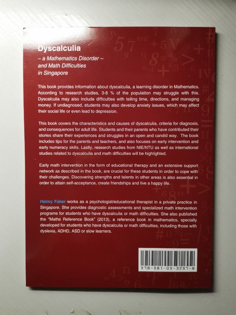 Dyscalculia - A Mathematics Disorder and Math Difficulties In Singapore ...