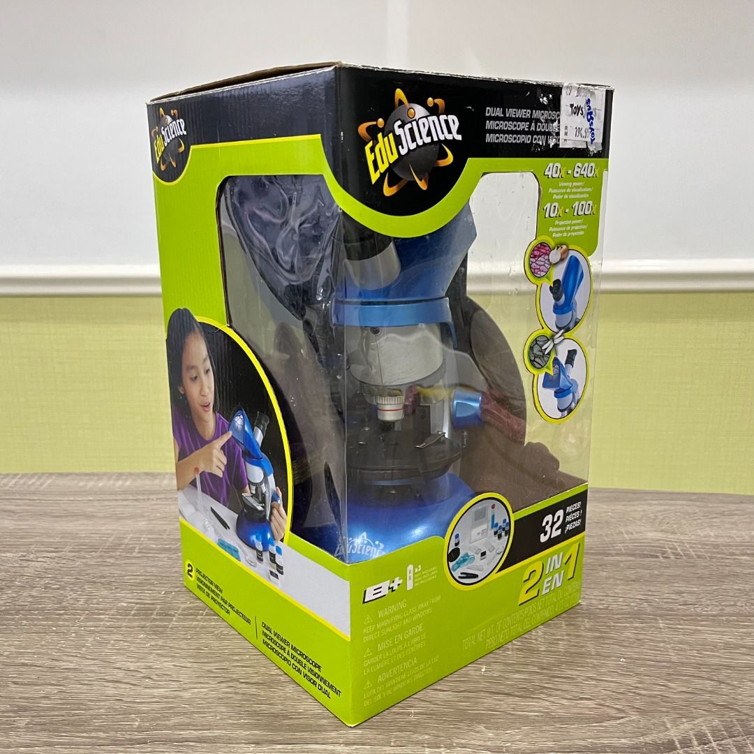 Edu-Science Microscope Set, Hobbies & Toys, Toys & Games on Carousell