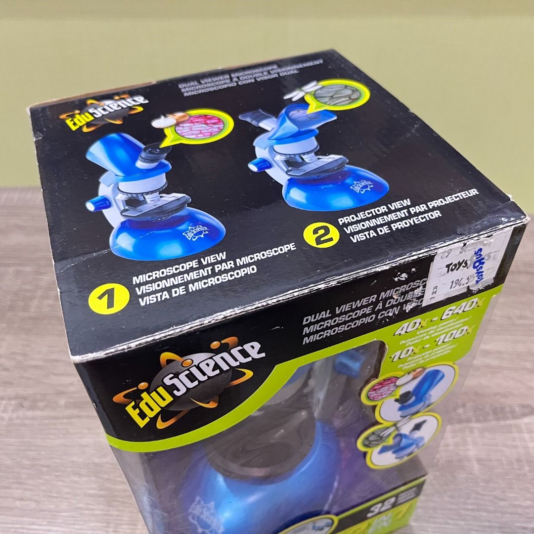 Edu-Science Microscope Set, Hobbies & Toys, Toys & Games on Carousell
