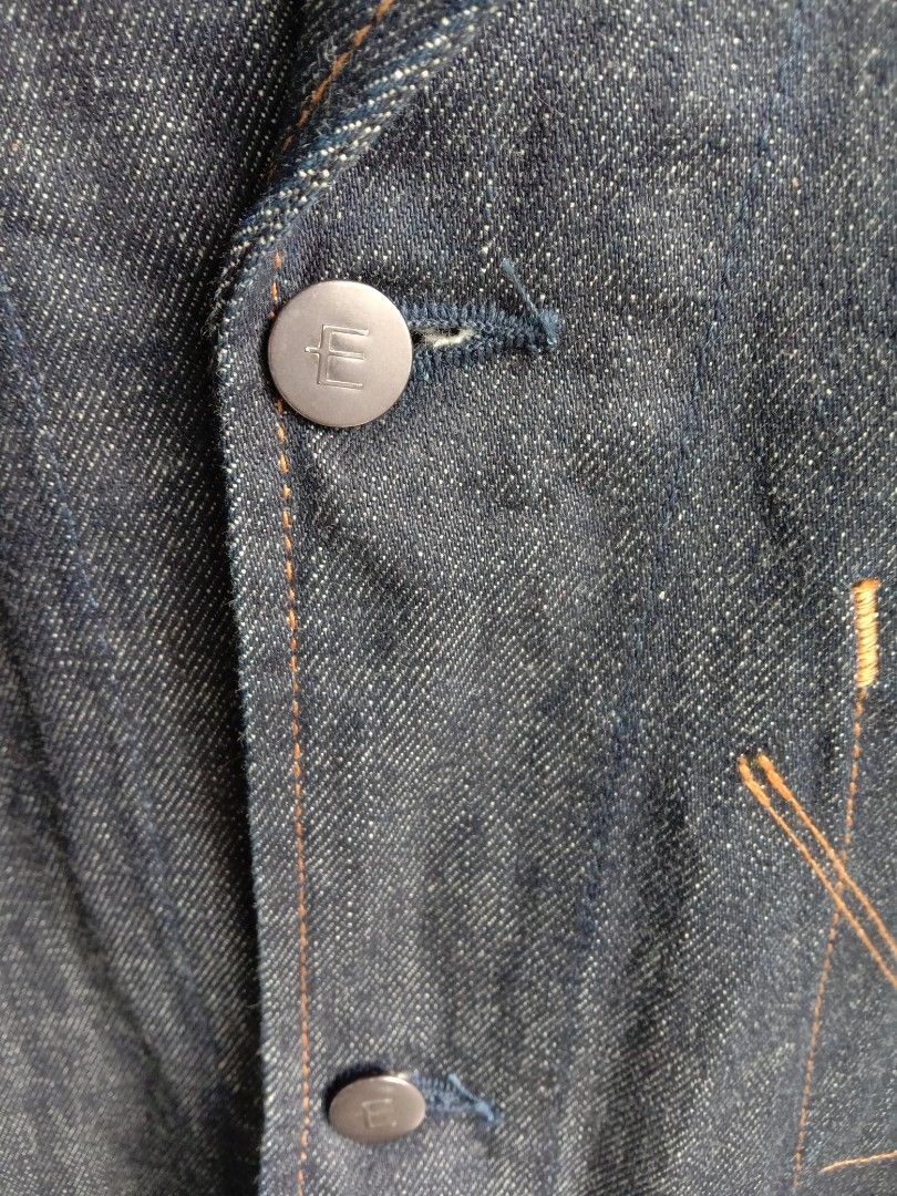 EDWIN denim/jeans jacket, Men's Fashion, Coats, Jackets and Outerwear ...