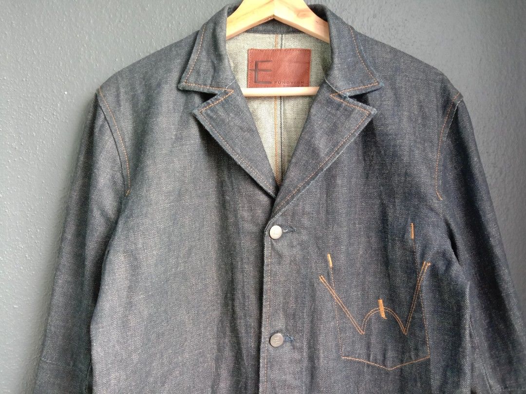 EDWIN denim/jeans jacket, Men's Fashion, Coats, Jackets and Outerwear ...