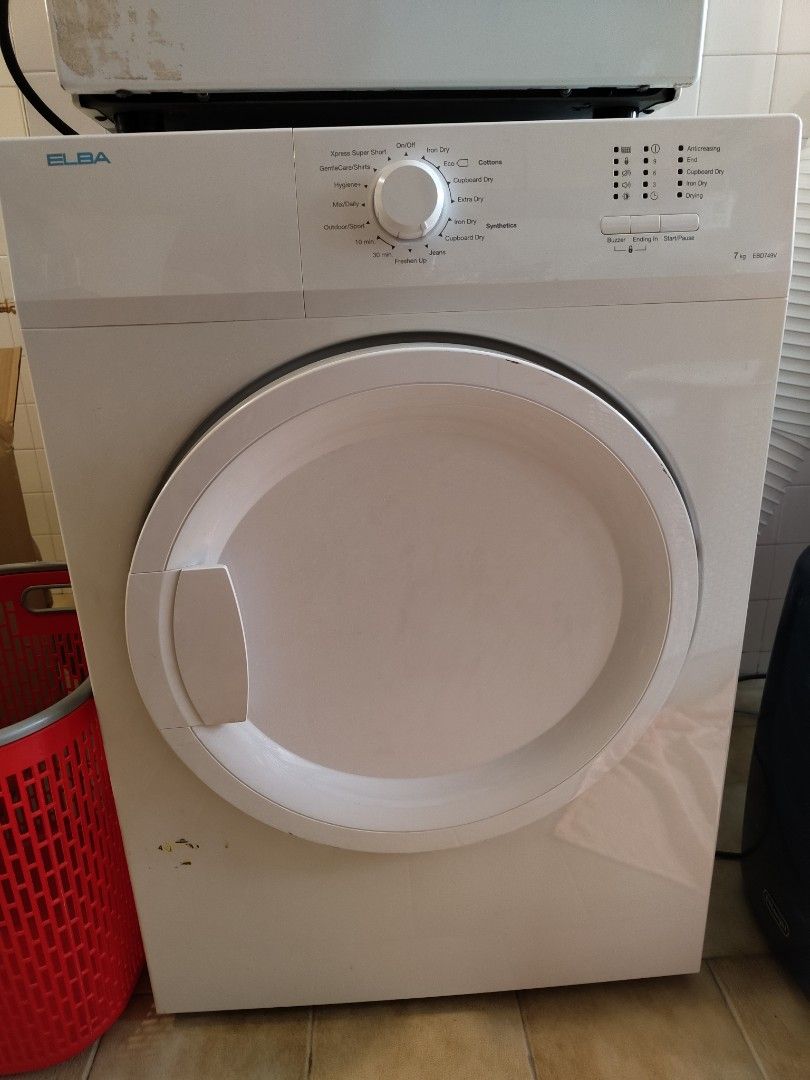 Elba dryer, TV & Home Appliances, Washing Machines and Dryers on Carousell
