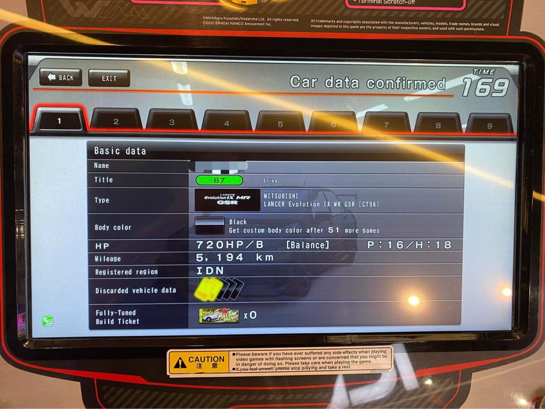 Evo9 Wangan Midnight Wmmt6rr Video Gaming Gaming Accessories Game