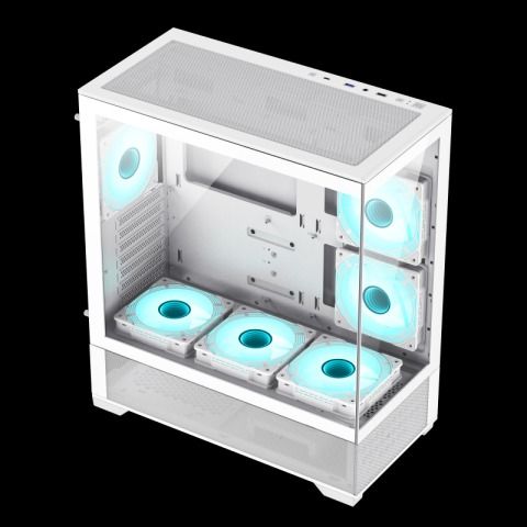 FISH TANK | GAMEMAX VISTA AW WHITE PC CASING CHASSIS | EATX ATX MATX ...