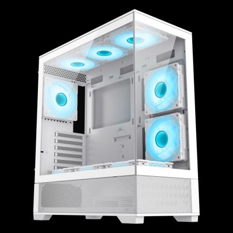 FISH TANK | GAMEMAX VISTA AW WHITE PC CASING CHASSIS | EATX ATX MATX ...