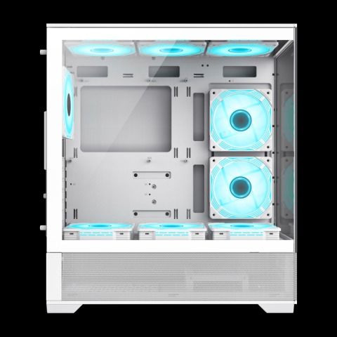 FISH TANK | GAMEMAX VISTA AW WHITE PC CASING CHASSIS | EATX ATX MATX ...