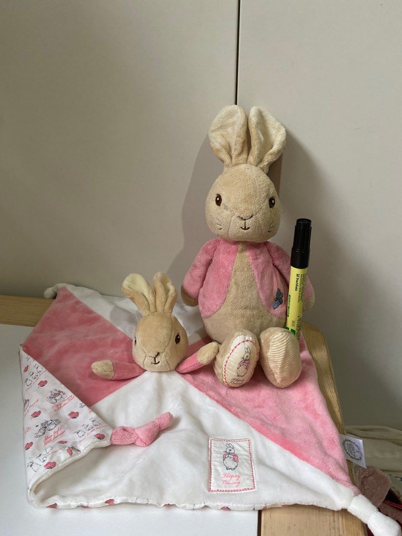 Flopsy Bunny Bundle Huggable, Babies & Kids, Infant Playtime on Carousell