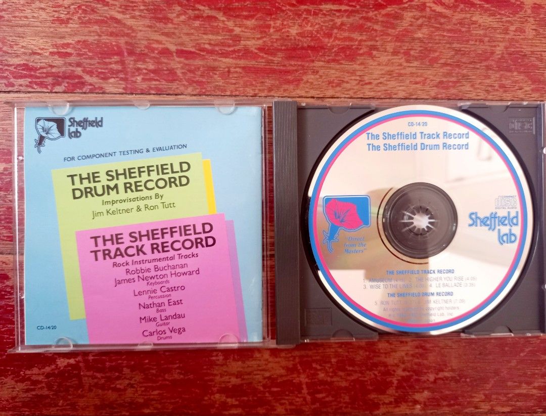For Sale The Sheffield Drum Record/The Sheffield Track Record CD ...