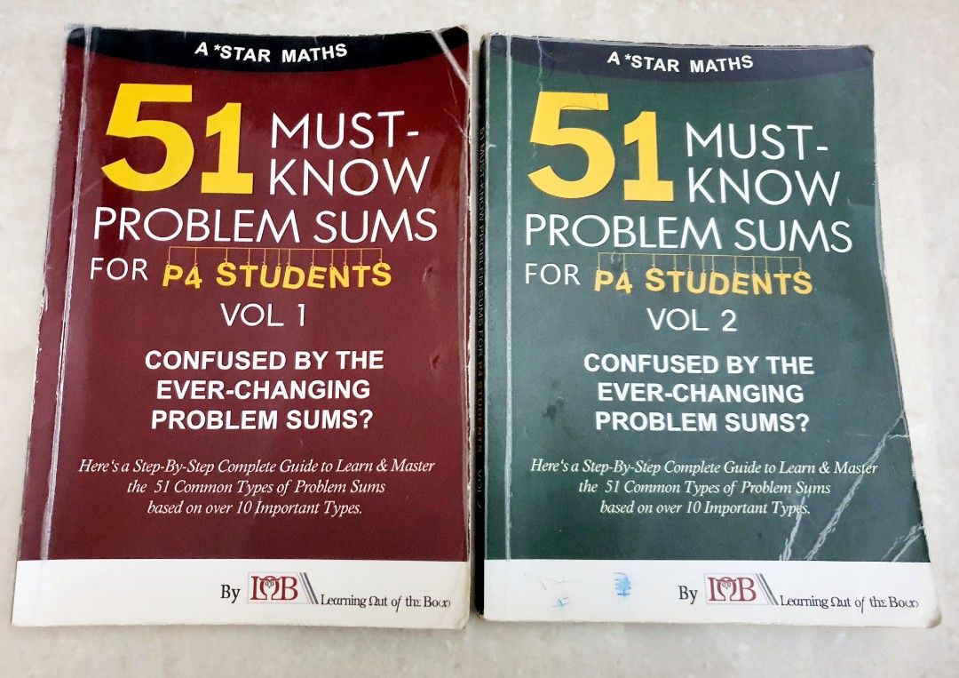 {Free NM}51 Must Know Problem Sums P4, Hobbies & Toys, Books ...