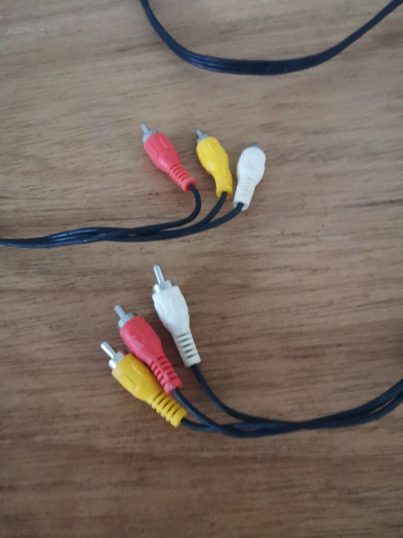 Free RCA cable (AV in out, v out), Audio, Portable Audio Accessories on ...