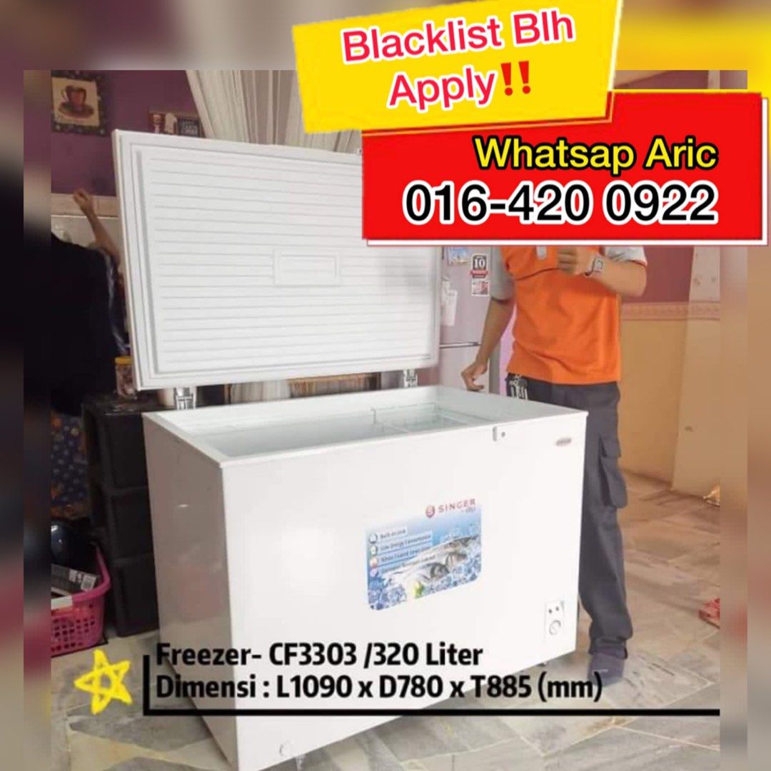 Freezer Ansuran Kedai, TV & Home Appliances, Kitchen Appliances ...