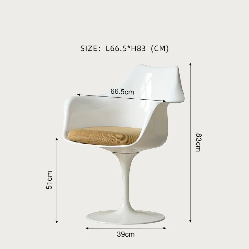 FRIZELL Rotating Dining Chair, Furniture & Home Living, Furniture ...