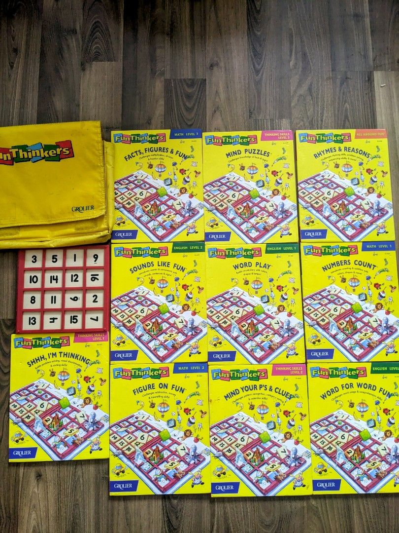 Fun Thinkers - Grolier, Hobbies & Toys, Books & Magazines, Children's ...