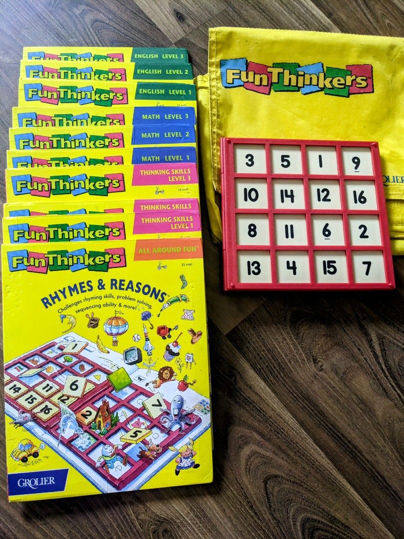 Fun Thinkers - Grolier, Hobbies & Toys, Books & Magazines, Children's ...