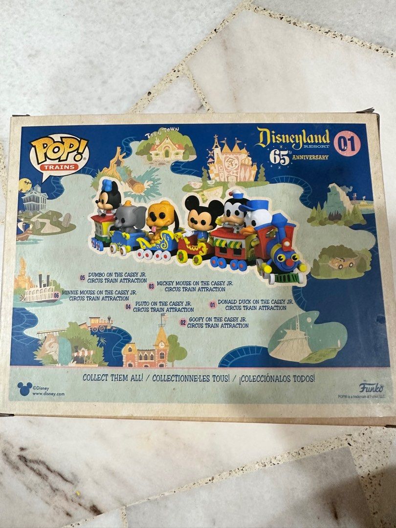 Funko Pop! Disney: Casey Jr. Circus Train Ride - Donald Duck with ...