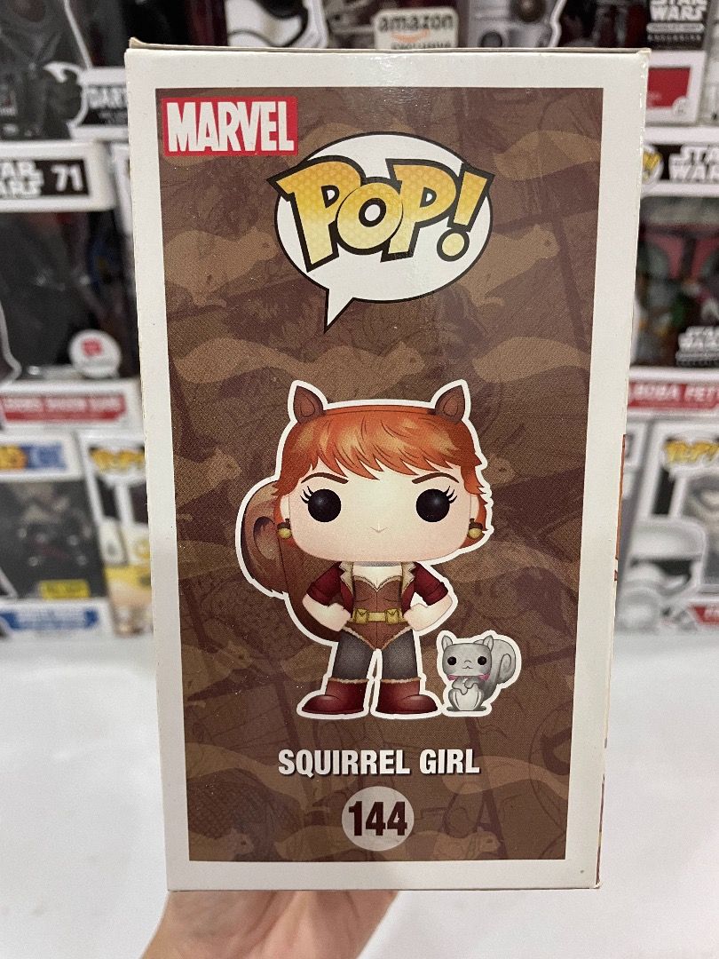 Funko Pop! Marvel Squirrel Girl #144 | Marvel Collector Corps Exclusive ...