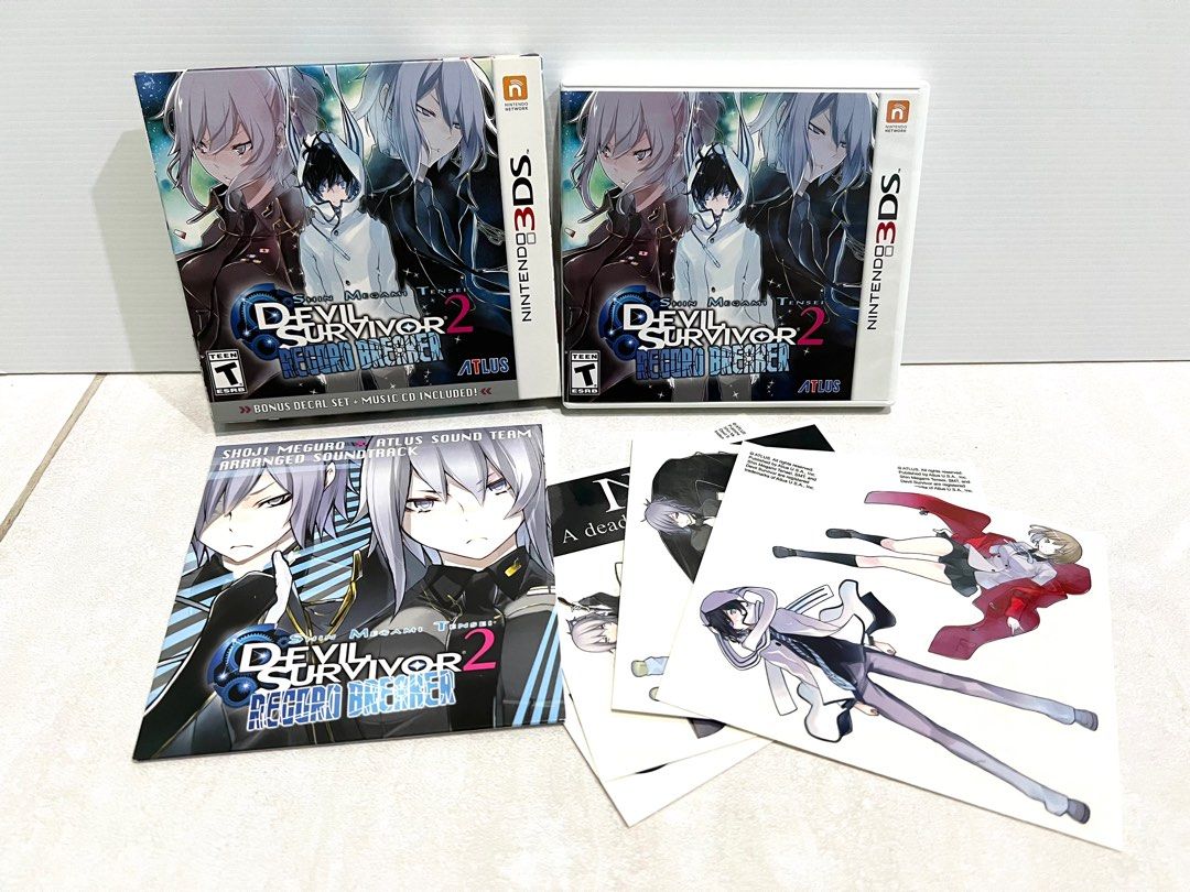 Game 3DS - SMT Devil Survivor 2 Record Breaker, Video Game, Game di ...