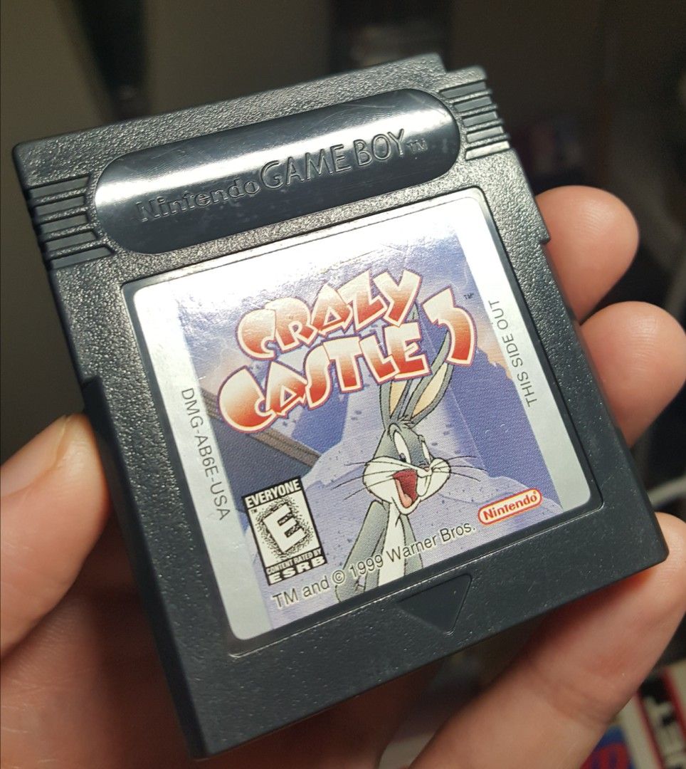 Gameboy Bugs Bunny: Crazy Castle 3 with 1 free case, Video Gaming ...