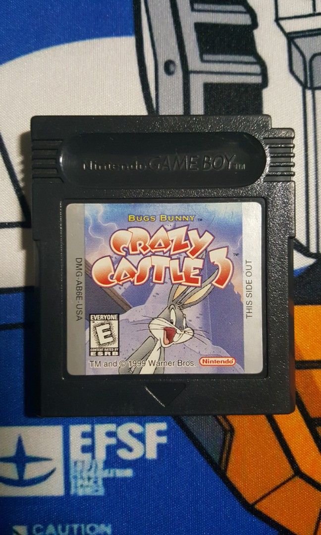 Gameboy Bugs Bunny: Crazy Castle 3 with 1 free case, Video Gaming ...